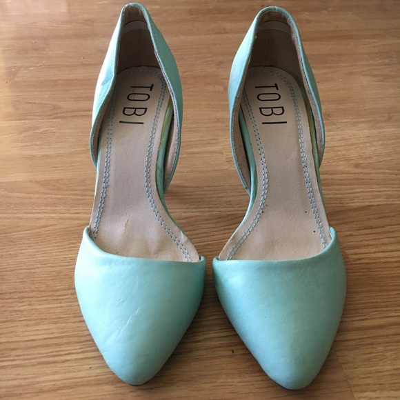 Tobi | Shoes | Tobi Tiffany Blue Heels | Poshmark